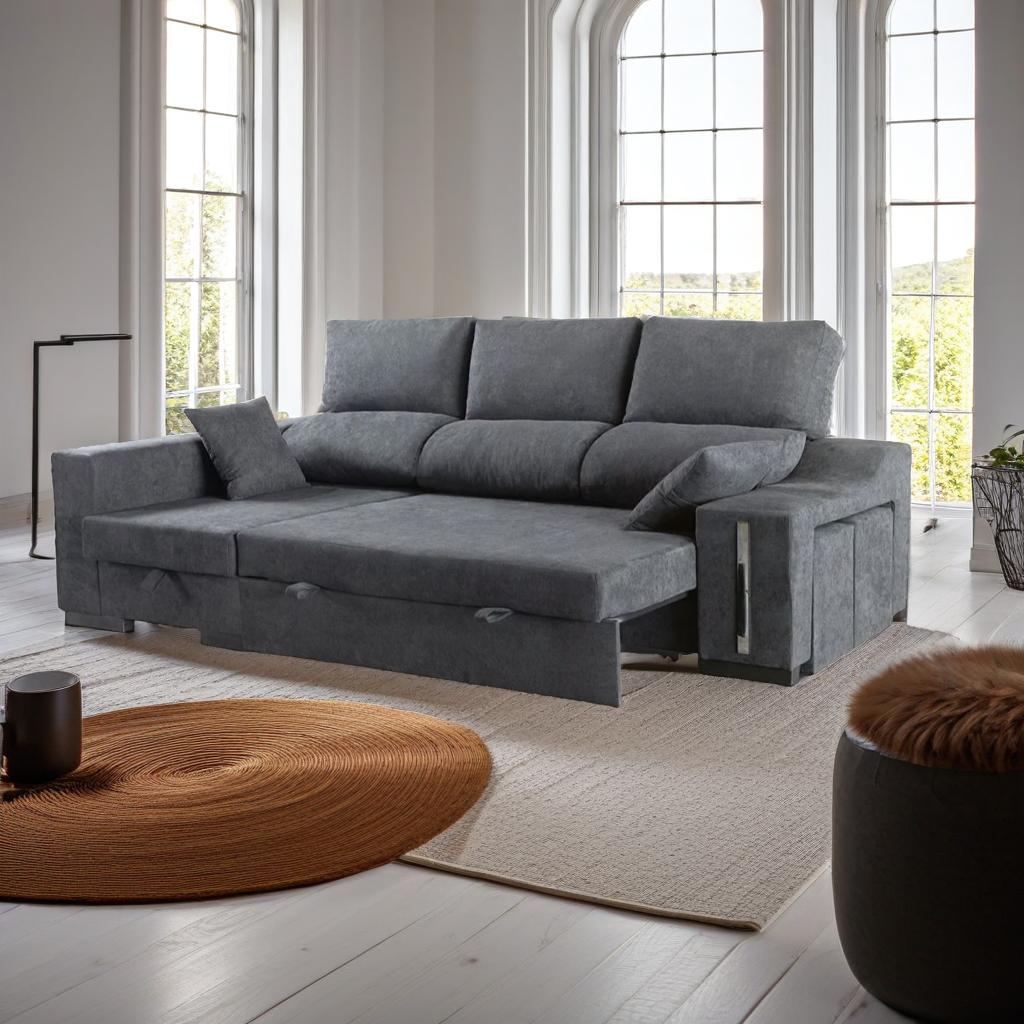 Sofá chaiselonge cama barato Jagger - Mueblesweb Online